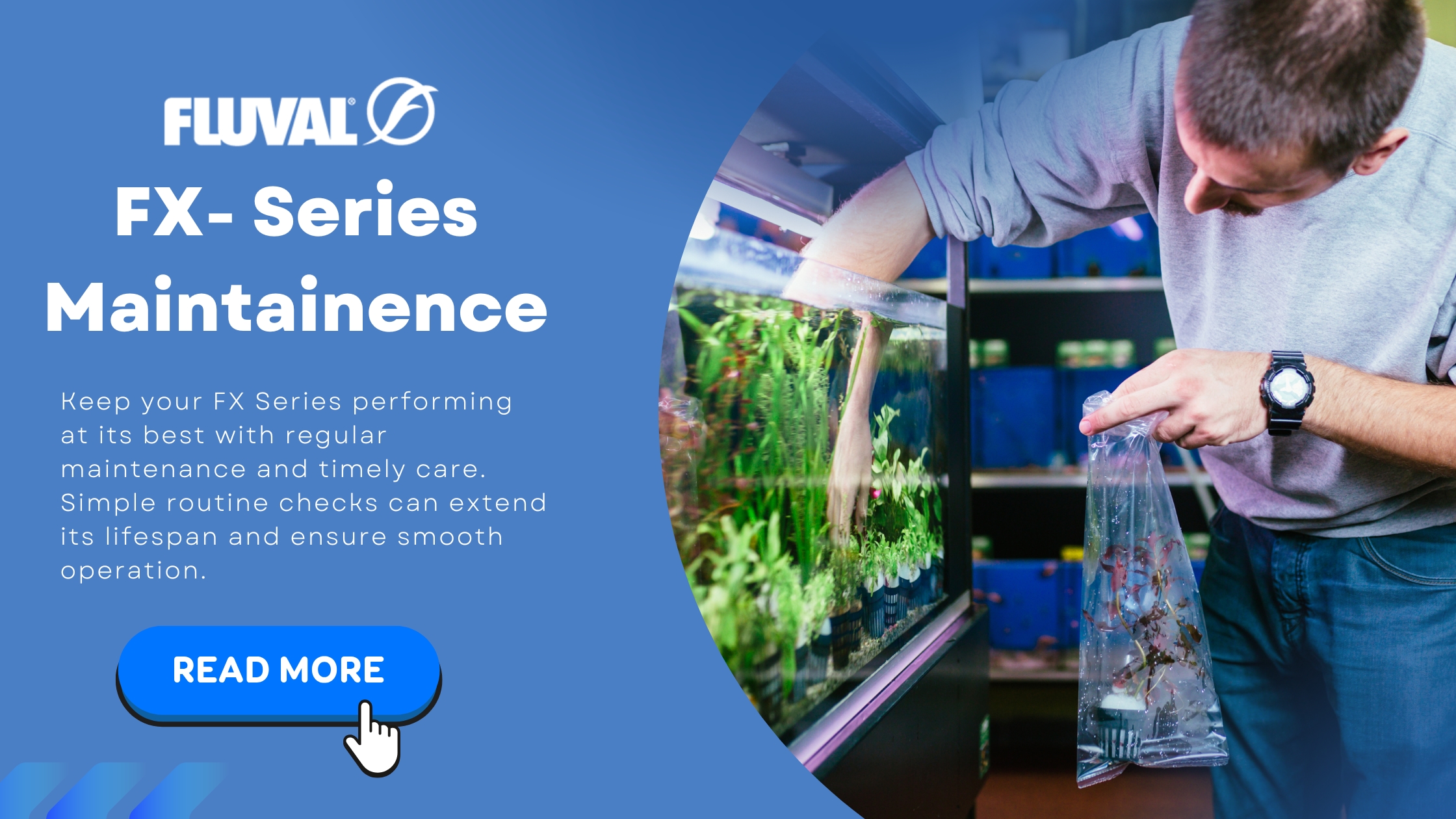 Fluval FX Series Maintenance Made Easy » Maple Pets International Pvt Ltd